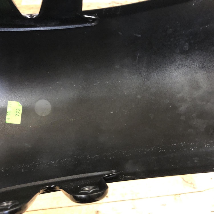 Indian Scout Bobber front mudguard in Thunder Black Azure Crystal ...
