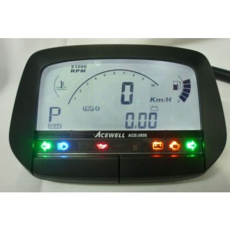 Acewell ACE-5856 Speedo Rev Gauge - Moore Speed Racing