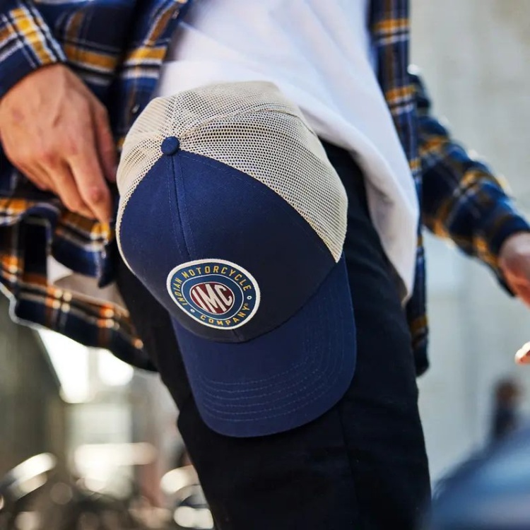 Indian Motorcycle IMC Logo Trucker Cap - Moore Speed Racing