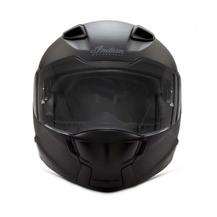 Indian Motorcycle Full Face Matte-Black Sport Helmet - Moore Speed Racing