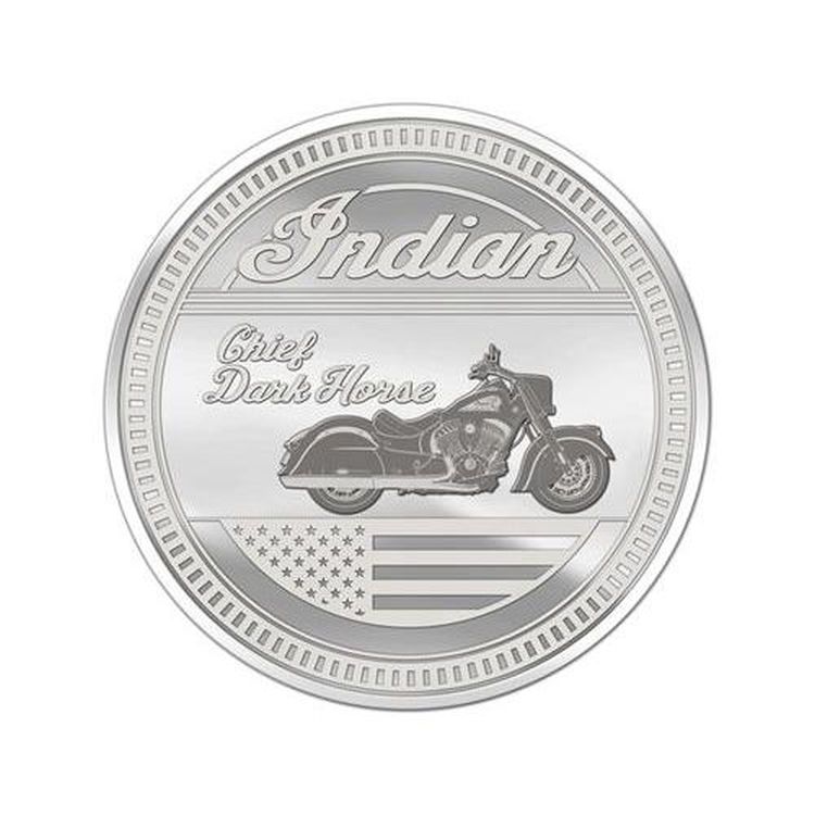Indian Chief Dark Horse Commemorative Coin - Moore Speed Racing