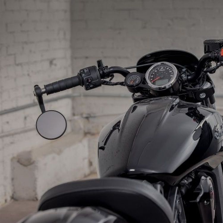 Indian Scout Handlebars & Hand Controls - Moore Speed Racing