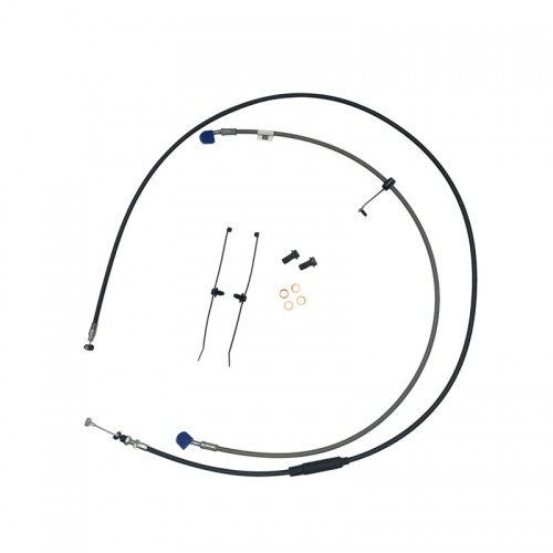 Indian Scout Bobber Sixty Handlebars & Hand Controls - Moore Speed Racing