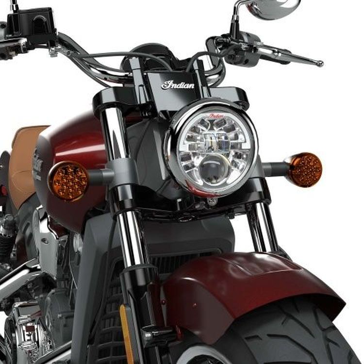 Indian Scout Bobber Lights - Moore Speed Racing