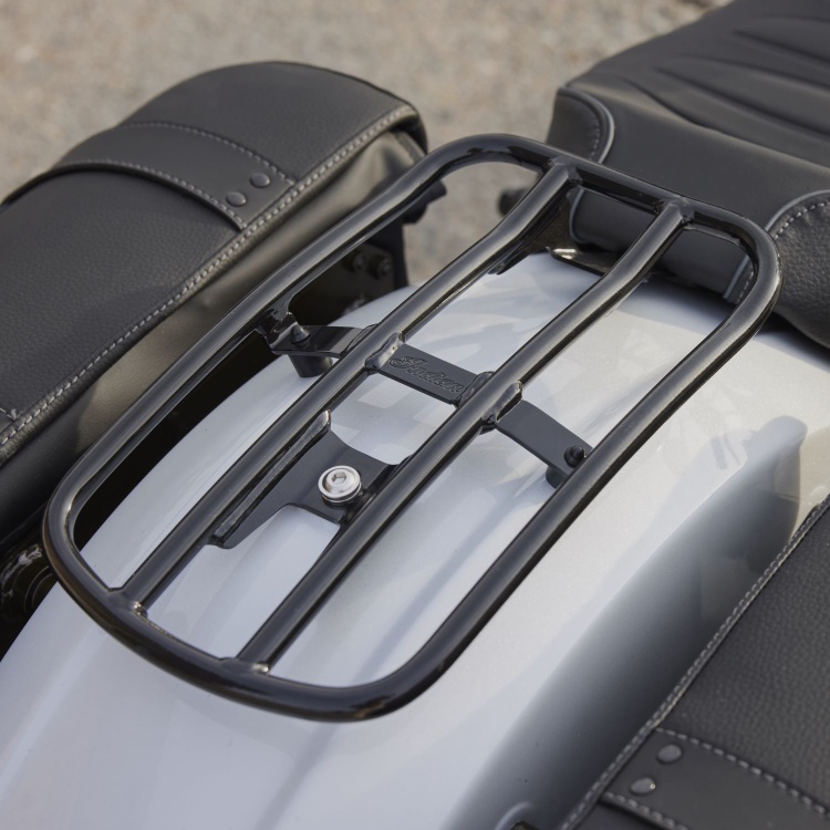 Indian Motorcycle Black Luggage Rack for Scout 1250cc Range - Moore ...
