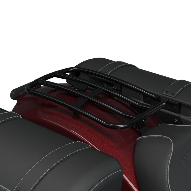 Indian Motorcycle Black Luggage Rack for Scout 1250cc Range - Moore ...