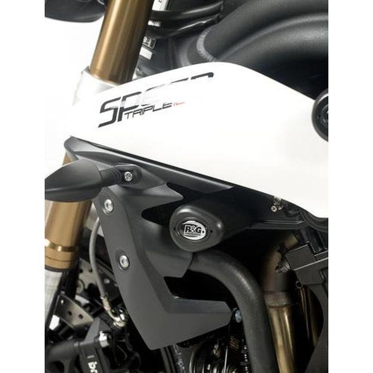 Aero Crash Protectors, mid engine mount, Triumph Speed Triple '11 ...