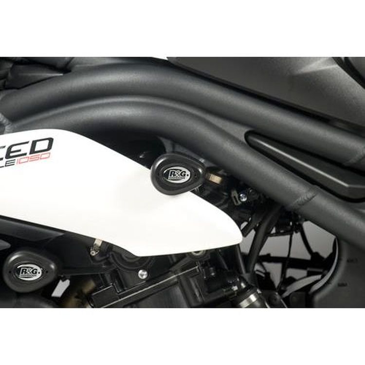Aero Crash Protectors, mid engine mount, Triumph Speed Triple '11 ...