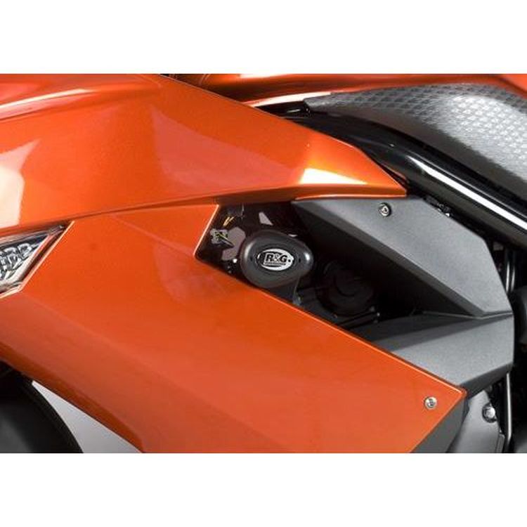 Aero no-cut Frame Sliders, Kawasaki ER6-F 2009-2011 - Moore Speed Racing