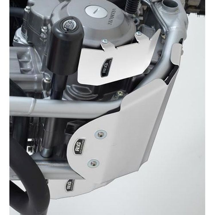 Honda CRF250M '13-, Engine Case Guard, LHS, black aluminium - Moore ...