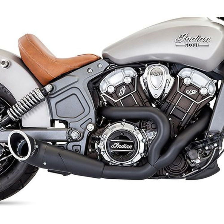 Indian Scout Bobber Exhaust Upgrade