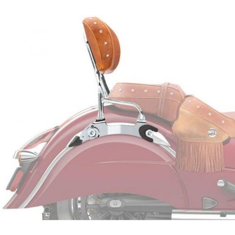 Indian Chief Quick Release Passenger Backrest - Tall - Moore Speed Racing