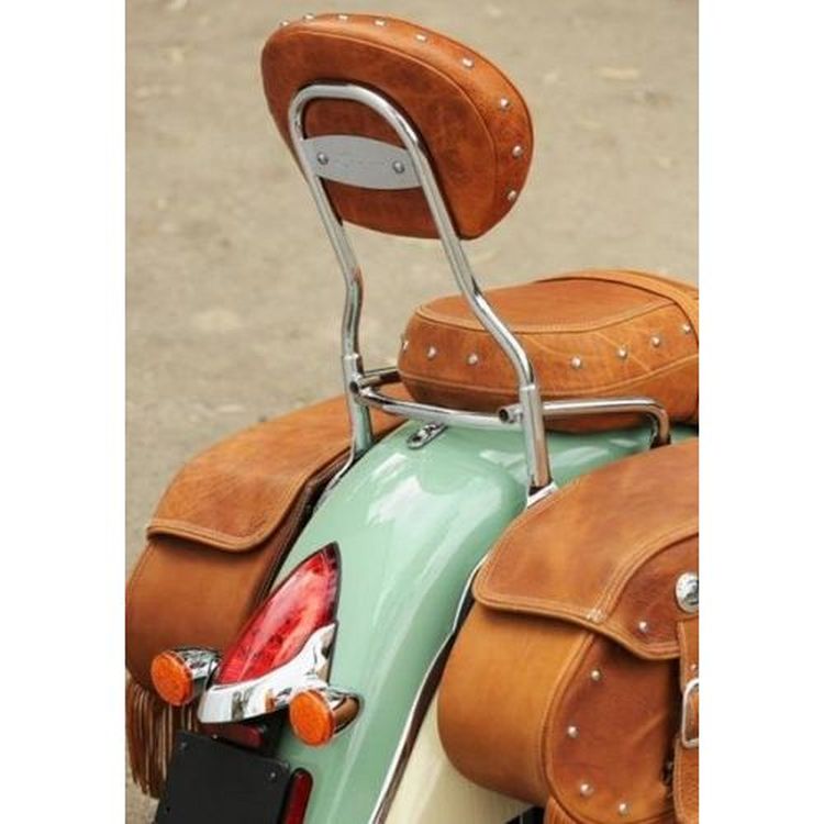 Indian Chief Quick Release Passenger Backrest - Tall - Moore Speed Racing
