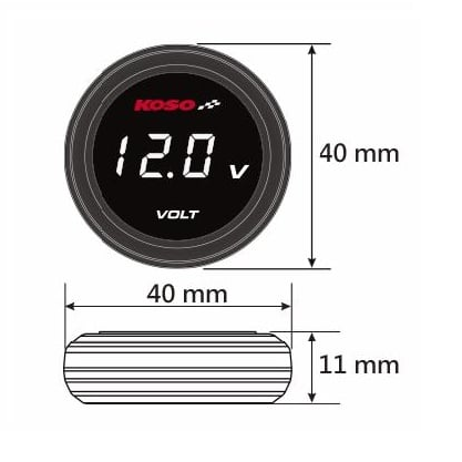 Koso Motorcycle Speedos & gauges - Moore Speed Racing