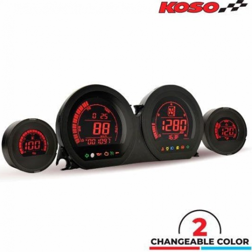 Koso Motorcycle Speedos & gauges - Moore Speed Racing