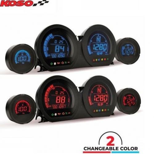 Koso Motorcycle Speedos & gauges - Moore Speed Racing