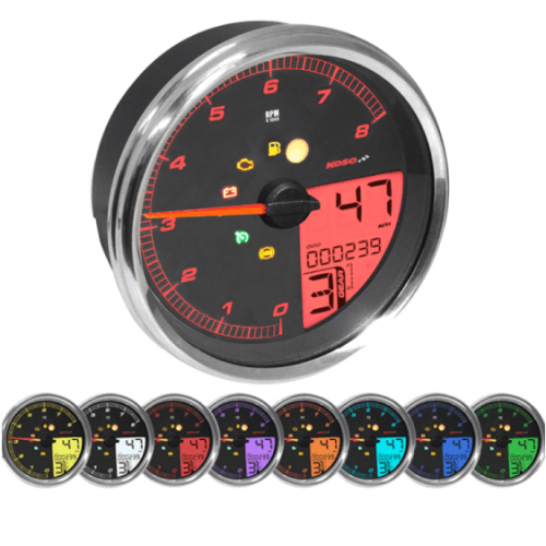 Koso Motorcycle Speedos & gauges - Moore Speed Racing