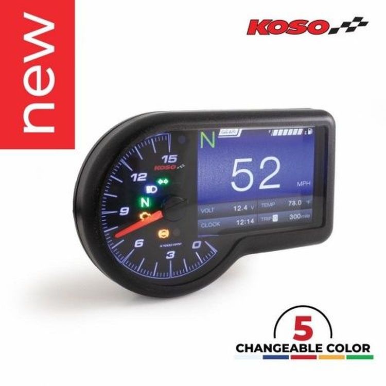 Koso Motorcycle Speedos & gauges - Moore Speed Racing
