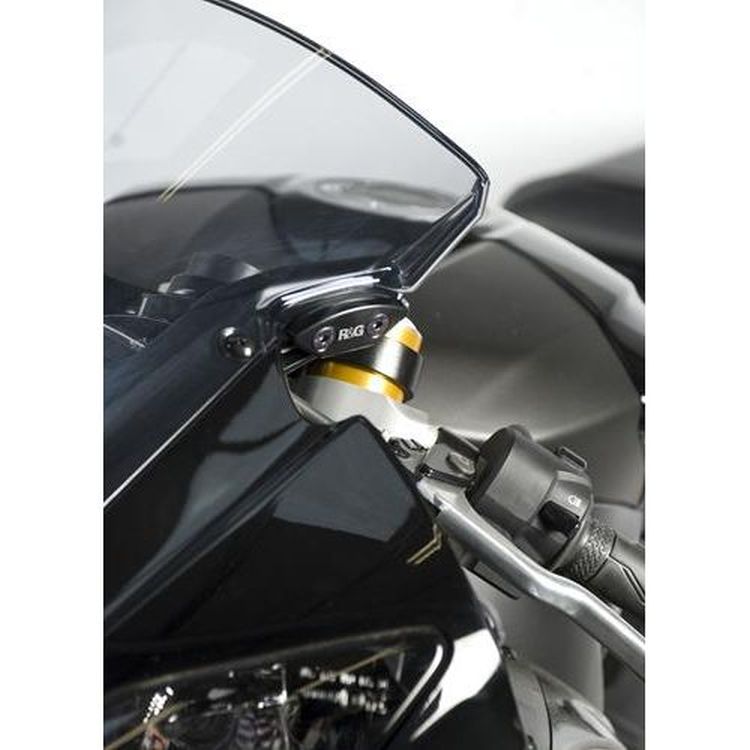 Mirror Blanking Plates, Yamaha YZF-R6 '06- - Moore Speed Racing