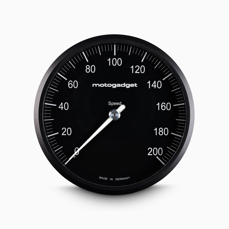 Motogadget Chronoclassic 2 Speedometer - 200mph / km/h - Moore Speed Racing