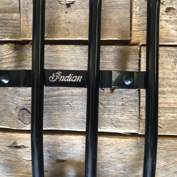 Indian Chief solo luggage rack - Moore Speed Racing