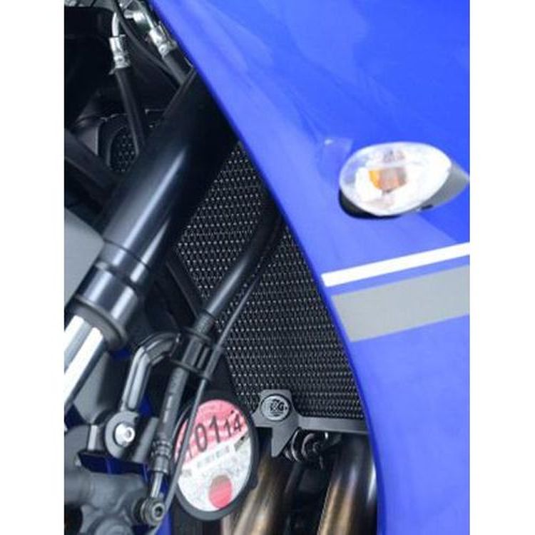 Radiator Guard BLACK - Yamaha YZF-R1 '09-'14 - Moore Speed Racing