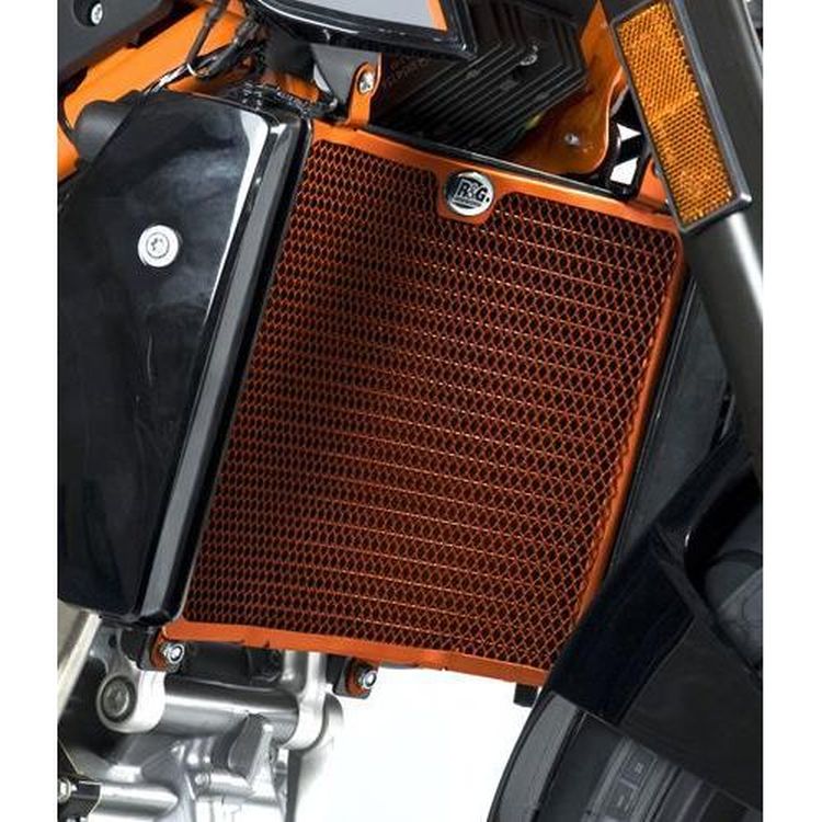 Radiator Guard ORANGE - KTM 690 Duke '12 / 690 Duke R '13- - Moore ...