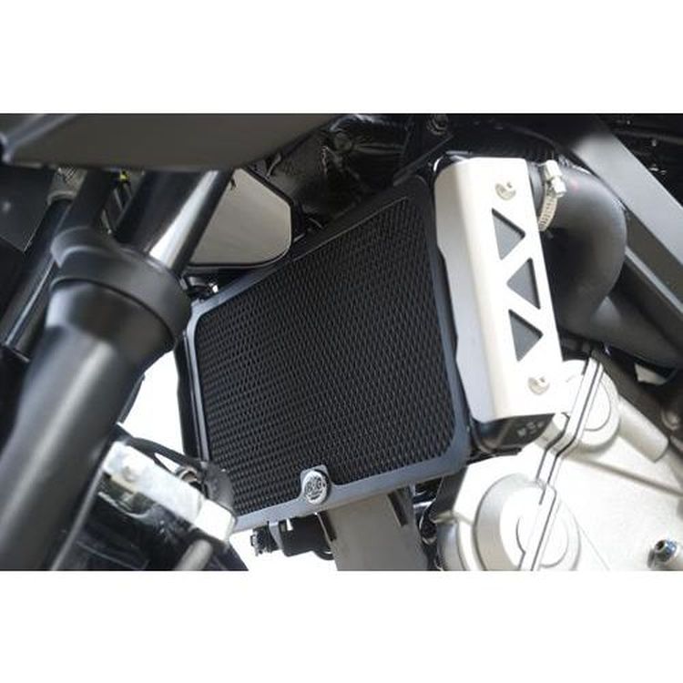 Radiator Guard BLACK - Suzuki SV650 K5- - Moore Speed Racing