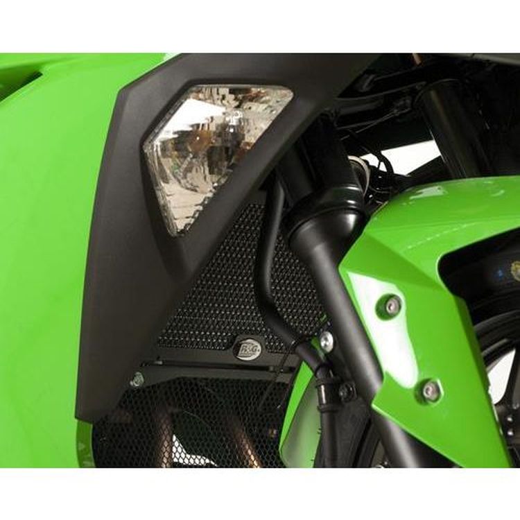 Radiator Guard BLACK - Kawasaki Ninja 300 / 250 '08-'13 / Z250 - Moore ...