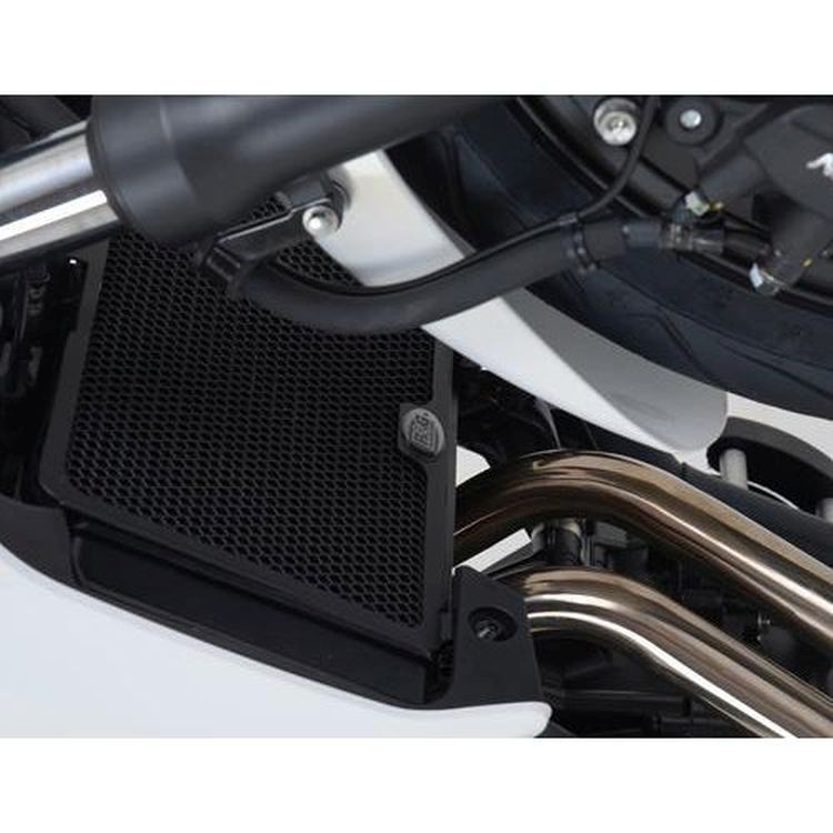 Radiator Guard BLACK - Honda CB500F / X '13- - Moore Speed Racing
