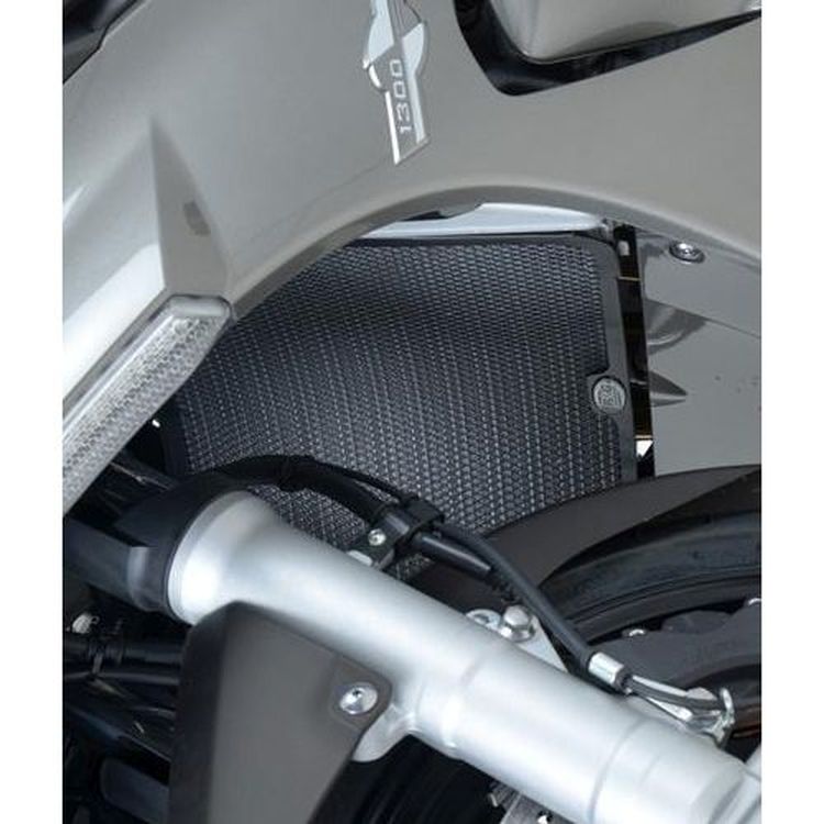 Radiator Guard, BLACK - Yamaha FJR1300 '06- - Moore Speed Racing