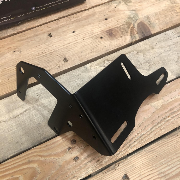Indian Scout Bobber Genuine Side Mount Number Plate Holder - UK Upgrade ...