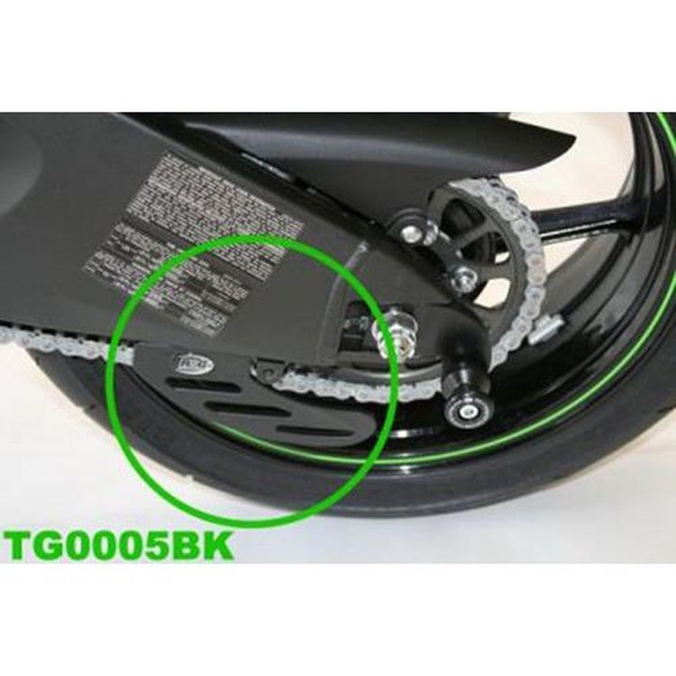 Silver anodised universal R&G Racing toe guard - Moore Speed Racing