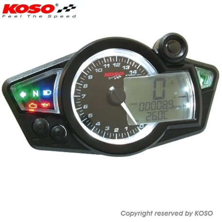 Koso Motorcycle Speedos & gauges - Moore Speed Racing