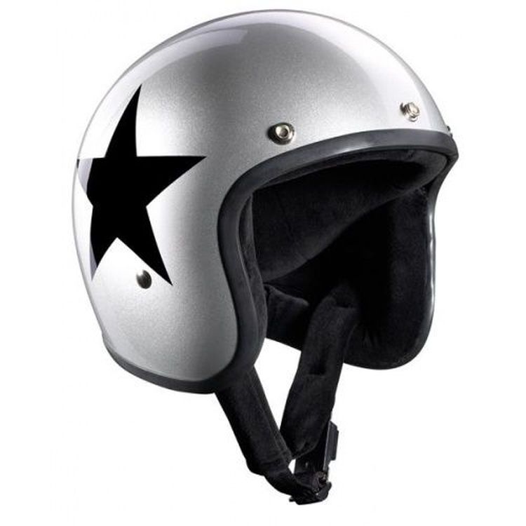 Bandit Jet Motorcycle Helmet - Star Red - Moore Speed Racing