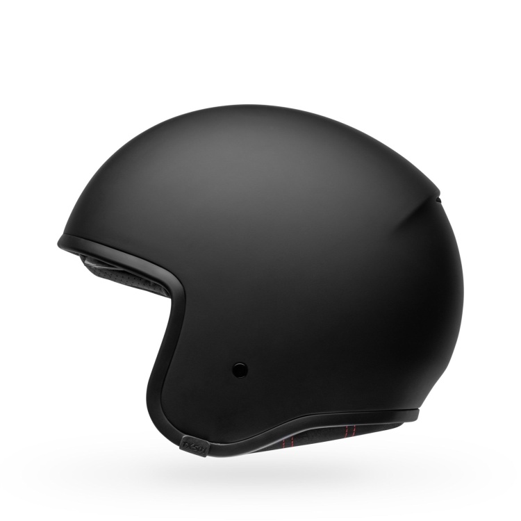 Bell TX-501 Solid Matte Black Motorcycle Helmet - Moore Speed Racing