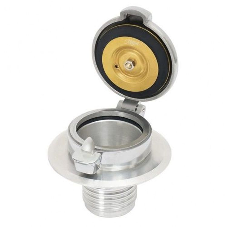 BMW K Series Airhead Monza Polished Fuel Tank Cap Kit by Motone - Moore ...