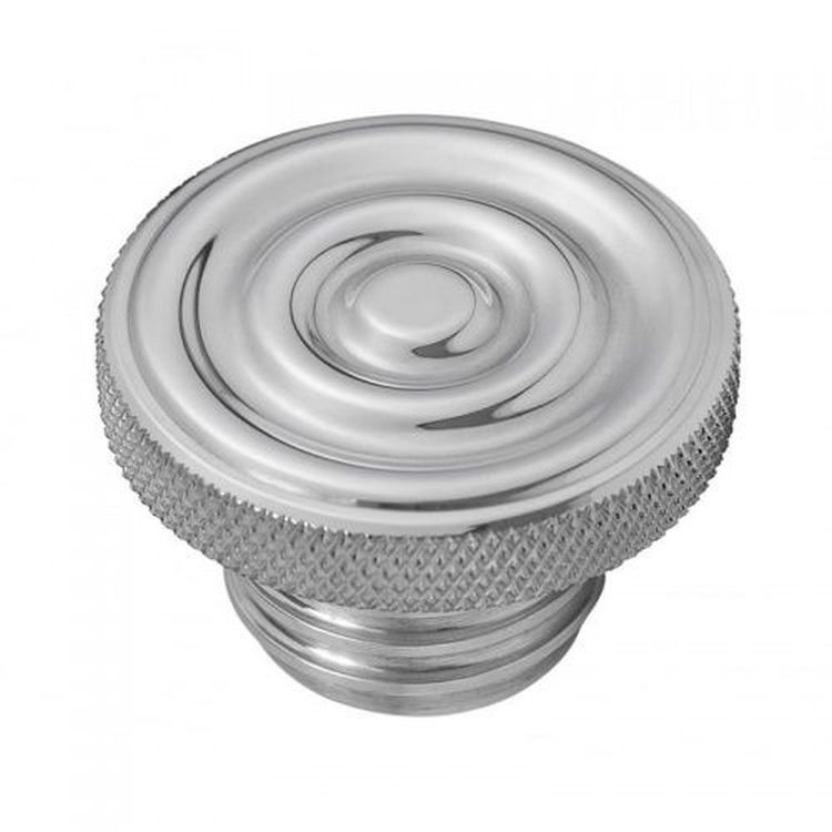 Custom Fuel Tank Billet Aluminium Cap Knurled For Triumph and Harley ...