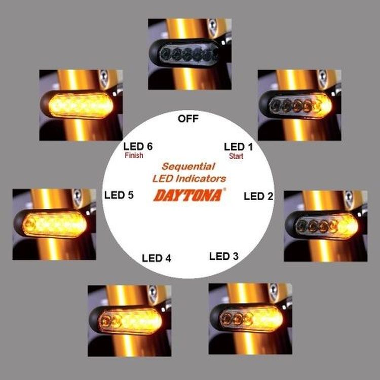 Motorcycle Indicators - Moore Speed Racing