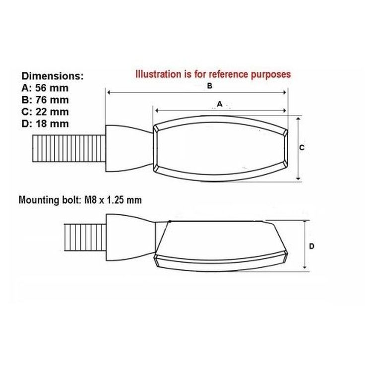 Motorcycle Indicators - Moore Speed Racing