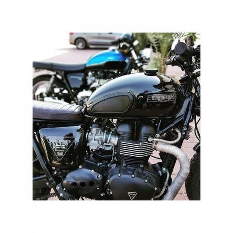 Fuel Tank Custom Knee Pads with for Triumph Models by Motone - Moore ...