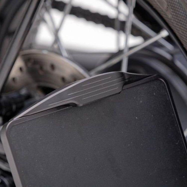 Indian Scout Bobber Genuine Side Mount Number Plate Holder - UK Upgrade ...