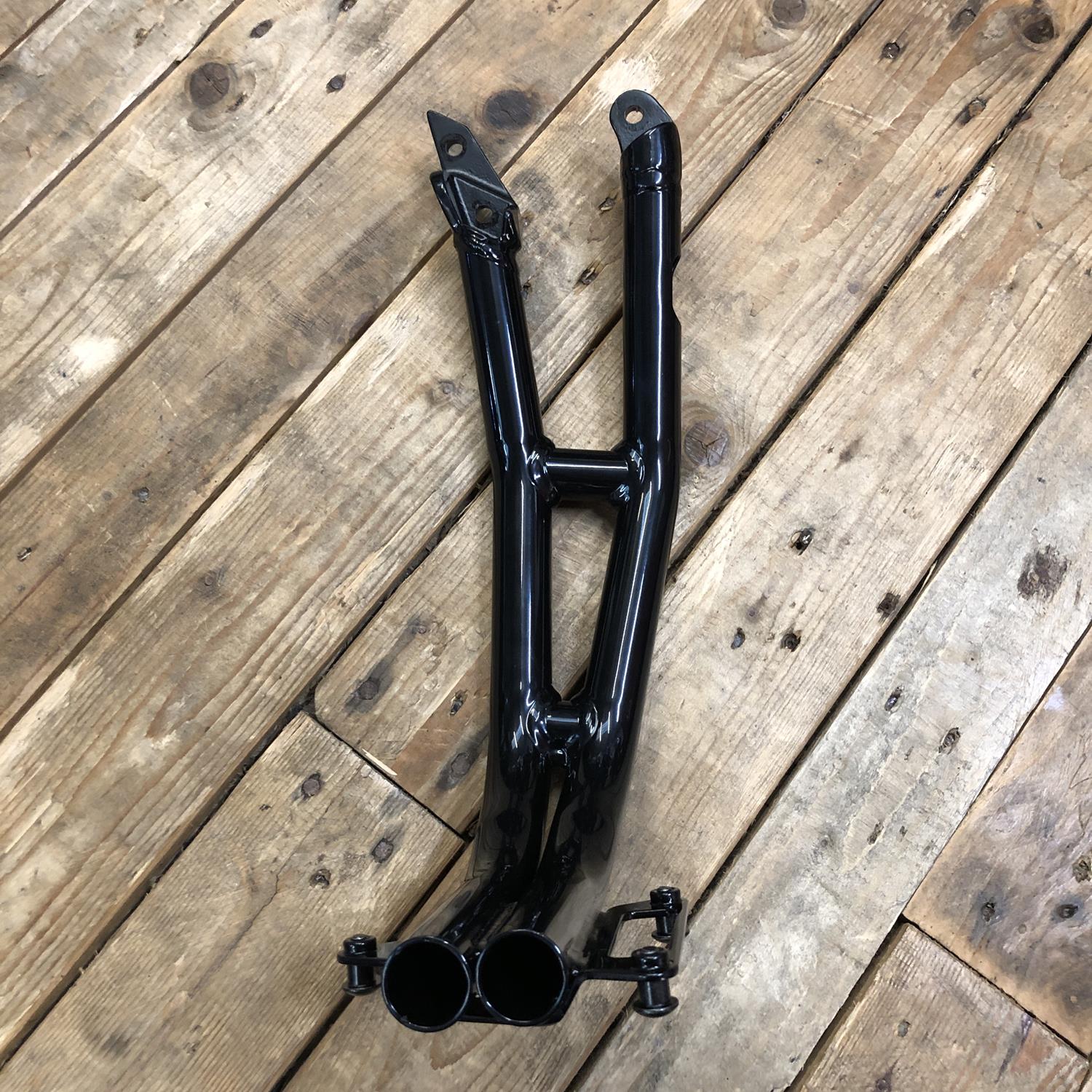 Indian FTR number plate arm / mount - Cruiser Black - Moore Speed Racing