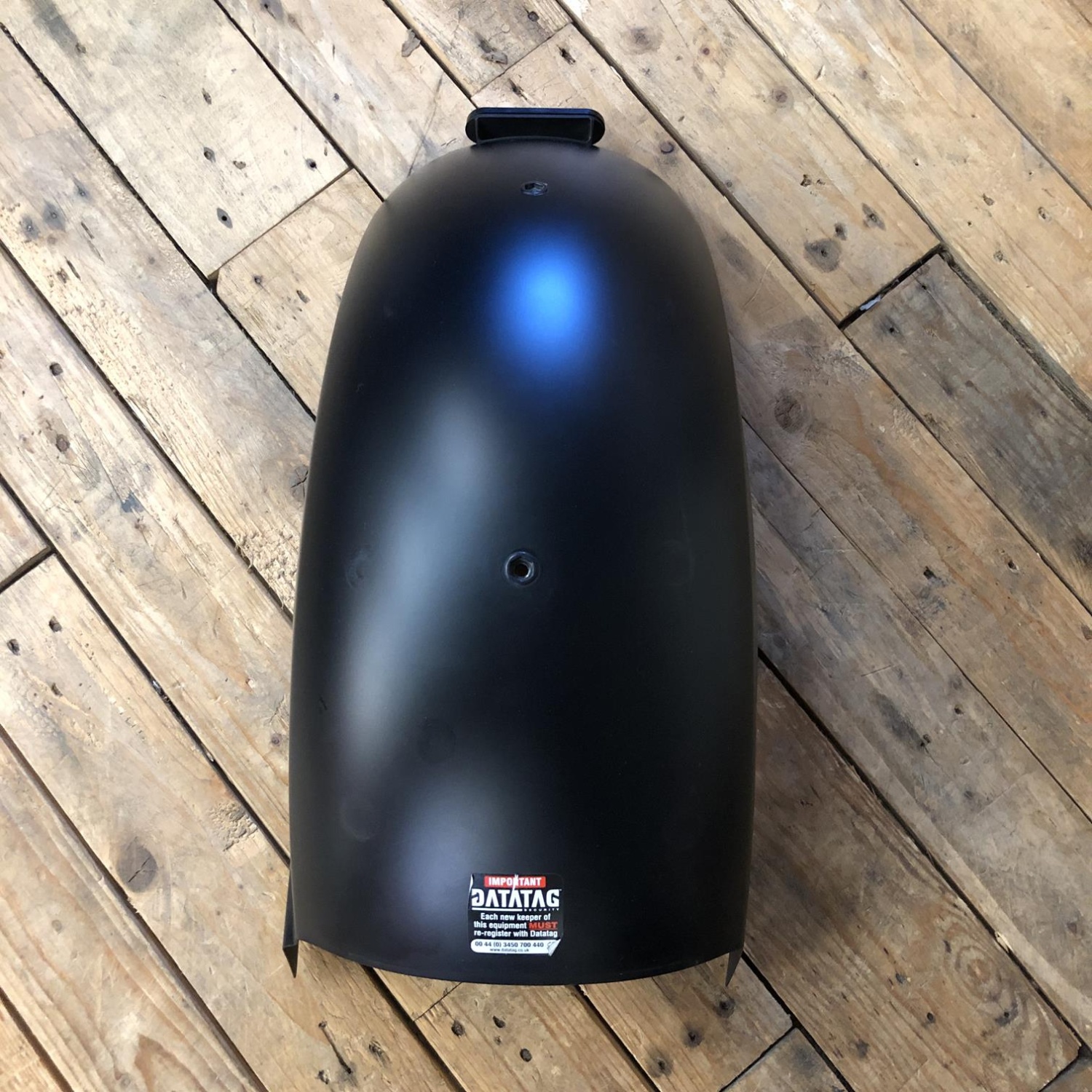 Indian Chief Rear Mudguard / Fender in Onyx Black Smoke - Moore Speed ...