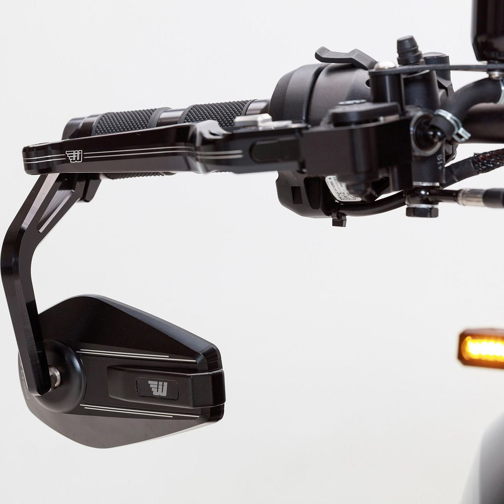 Wunderkind bar-end mirror mount kit for Indian FTR 1200 - Moore Speed ...