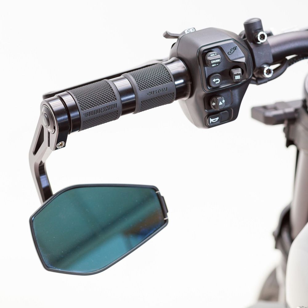 Wunderkind bar-end mirror mount kit for Indian FTR 1200 - Moore Speed ...