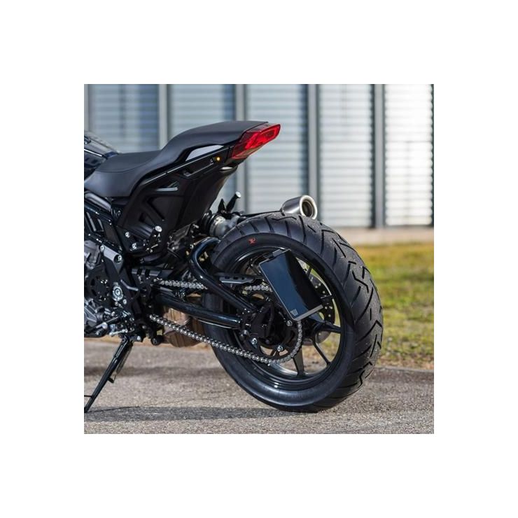 Wunderkind side-mount license plate holder for Indian motorcycles ...