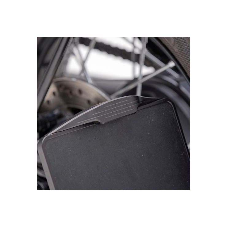 Wunderkind "2Stripes" design side-mount license plate holder for Indian ...