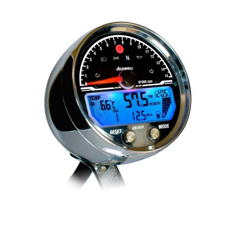 Acewell ACE-4654CP 15000RPM Speedometer - Moore Speed Racing