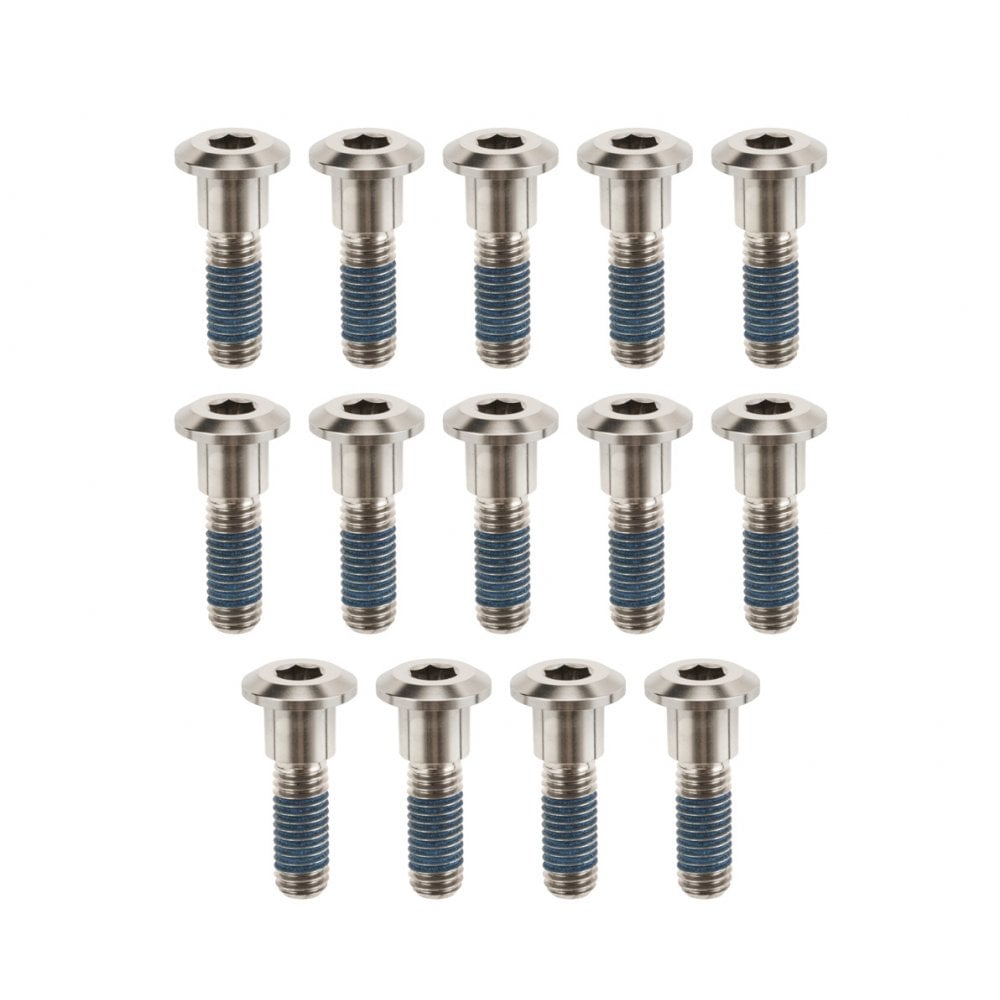 Motone TITAN BOLTS Titanium Brake Rotor Bolts - x14 pcs - Natural ...